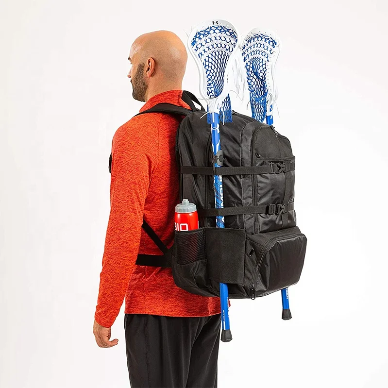 Customized Multifunctional Sports Lacrosse Backpack Field Hockey Bag ...
