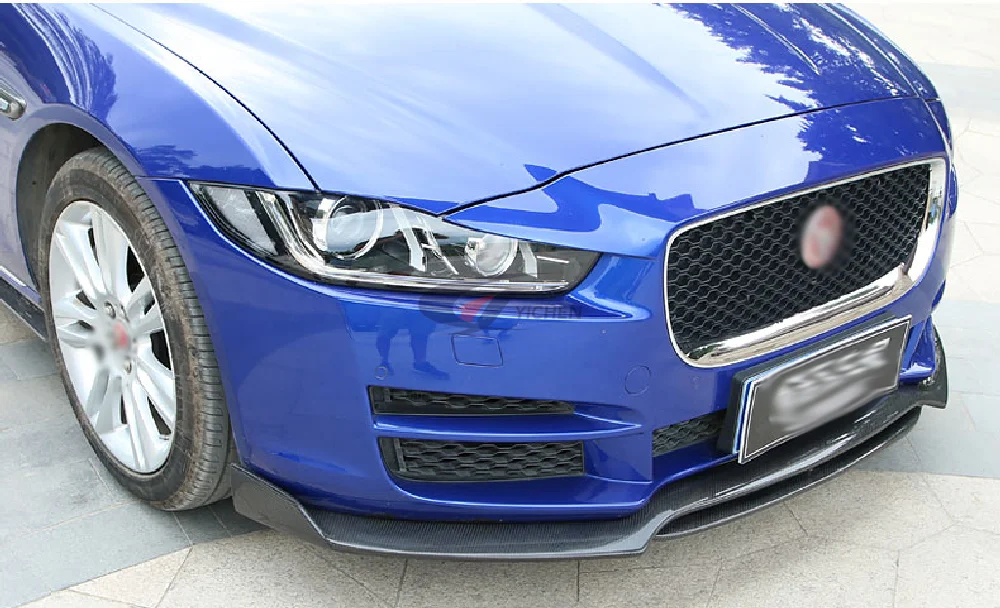Carbon Fiber Double Front Bumper For 2015-2019 Jaguar Xe Xel Front Diffuser - Buy Xe Xel Front ...