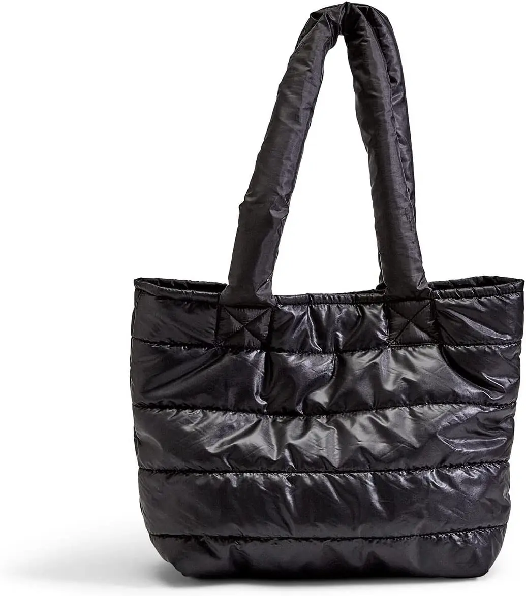 Nylon Puffer Tote Bag - Fashion & Function for All Seasons