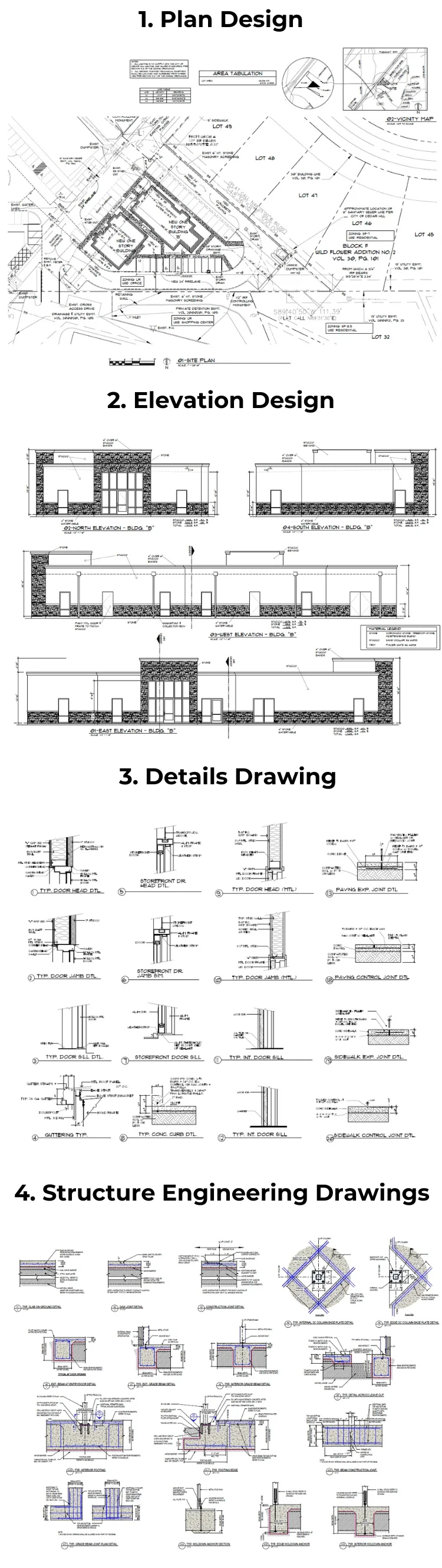We Can Design Details Drawings Rendering Shop Drawings Of Structure ...