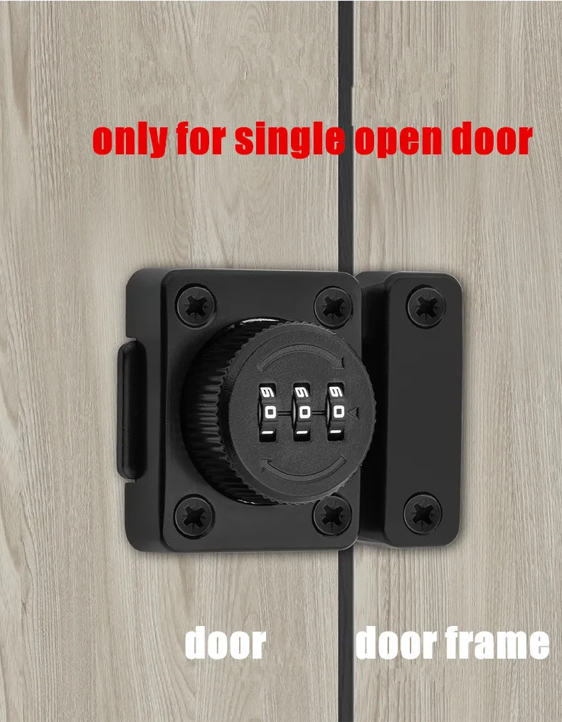 Built-in Locker Lock Digit Combination Lock Mailbox Cabinet 3 Digits ...