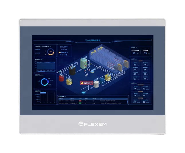 Flexem Fe6100w Iot Hmi 10.1" Resistive Touchscreen 1024*600 Resolution ...