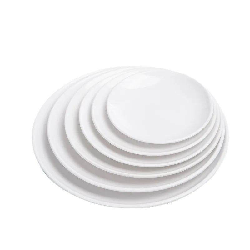 Melamine Design Plates Thick Catering Ceramic For Buffet Restaurant ...