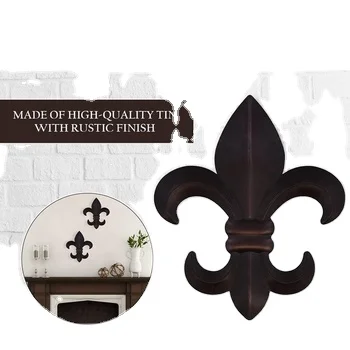 Fleur De Lis Cast Iron Wall For Home Decor - Buy Metal Fleur De Lis ...