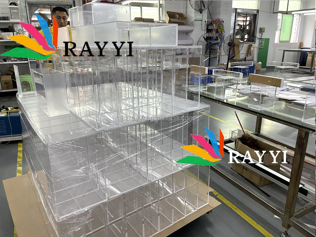 RAY YI Magnetic Pokemon Acrylic Charizard UPC Box Display Case