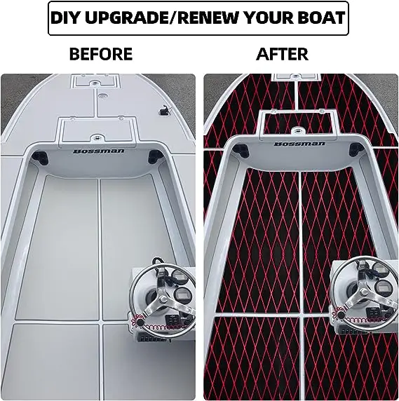 Custom Boat Flooring Eva Mat Foam Boat Decking Marine Mat Non-slip Self ...