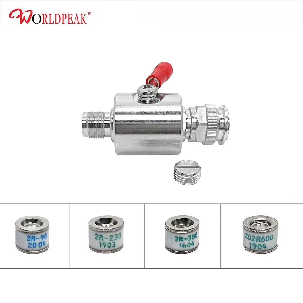 Coaxial Arrestor Dc-3ghz Dc-6ghz Gas Discharge Tube Tnc Male Plug To ...