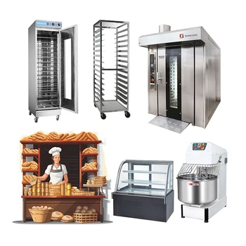 Professional Kitchen Bakery Machine Complete Bread Pastry Cakes Bakery ...