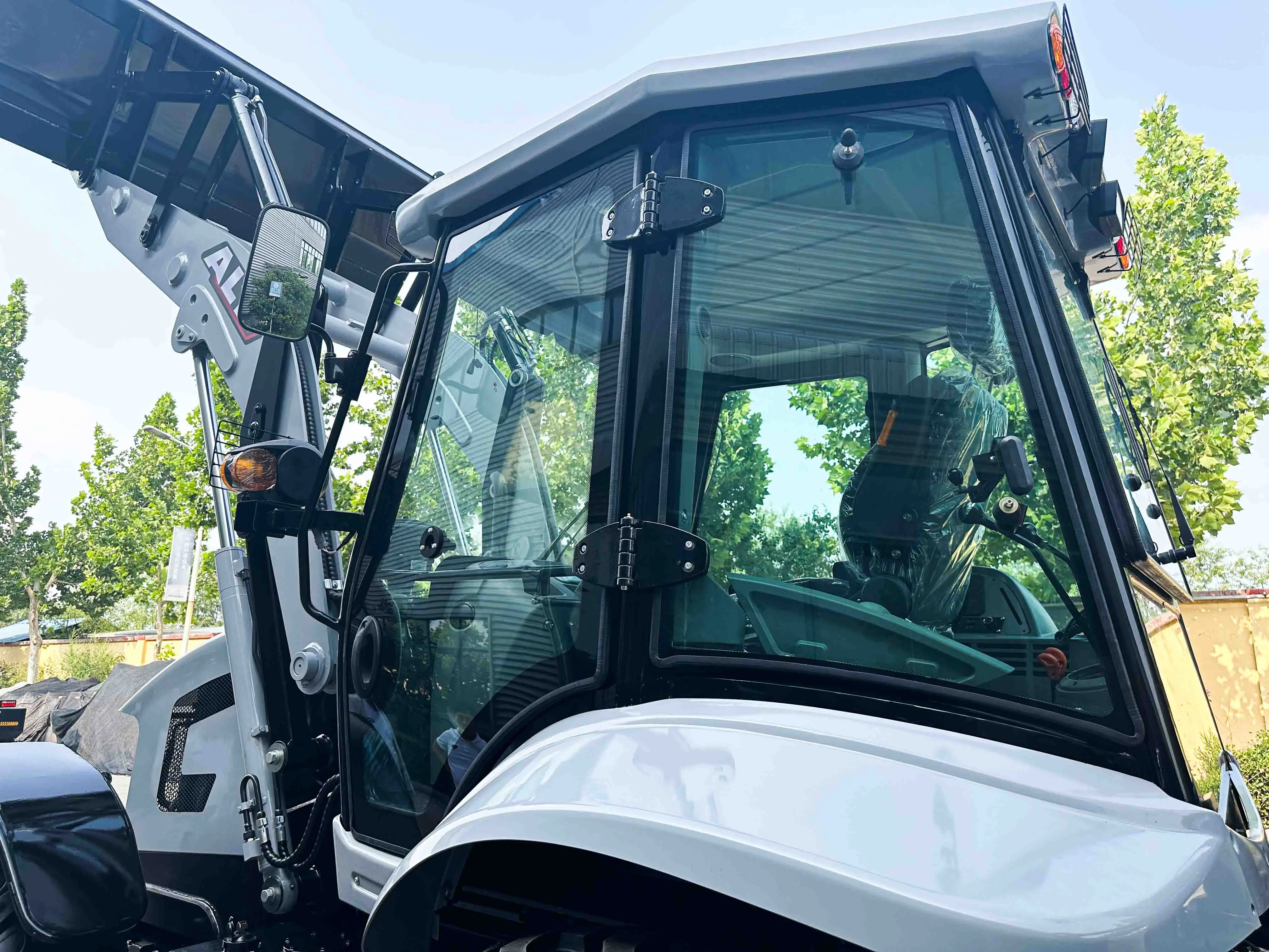 Factory Aolite Bl105-25 Chinese Backhoe Loader Mini 4x4 Backhoe Loaders ...