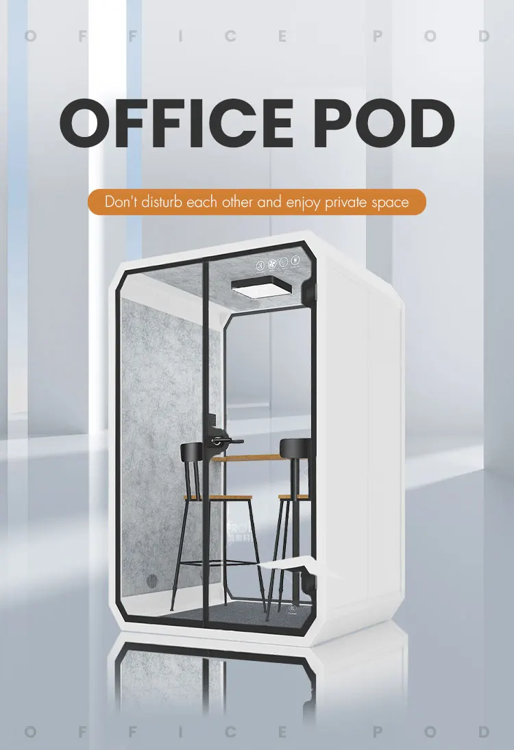 Training Pod 6 Person Office Meeting Pod Multi-person Portable Outdoor ...