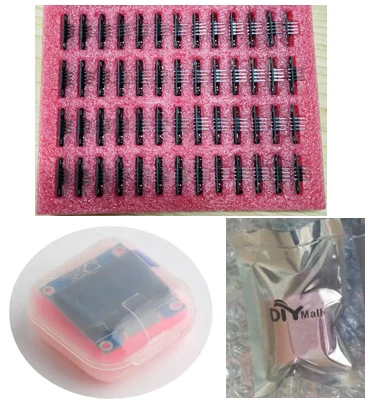 Diymall 0.96 Inch I2c Iic Oled Display Module Yellow And Blue 0.96 ...