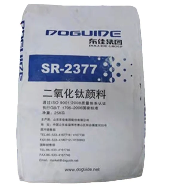 25kg Powder Msds Rutile Grade Sr 2377 Titanium Dioxide For Paint ...