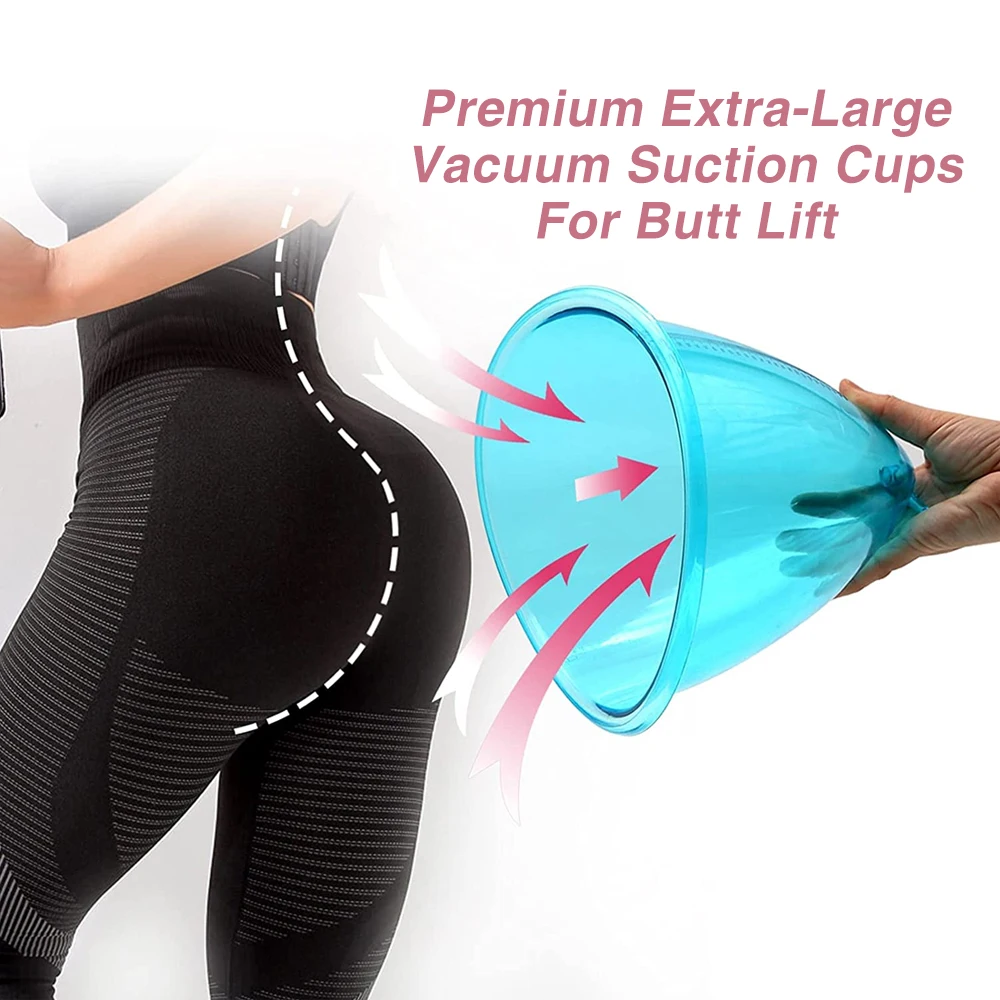 1800ml XXL Butt Cups for Buttock Enlargement & Hips Lifting