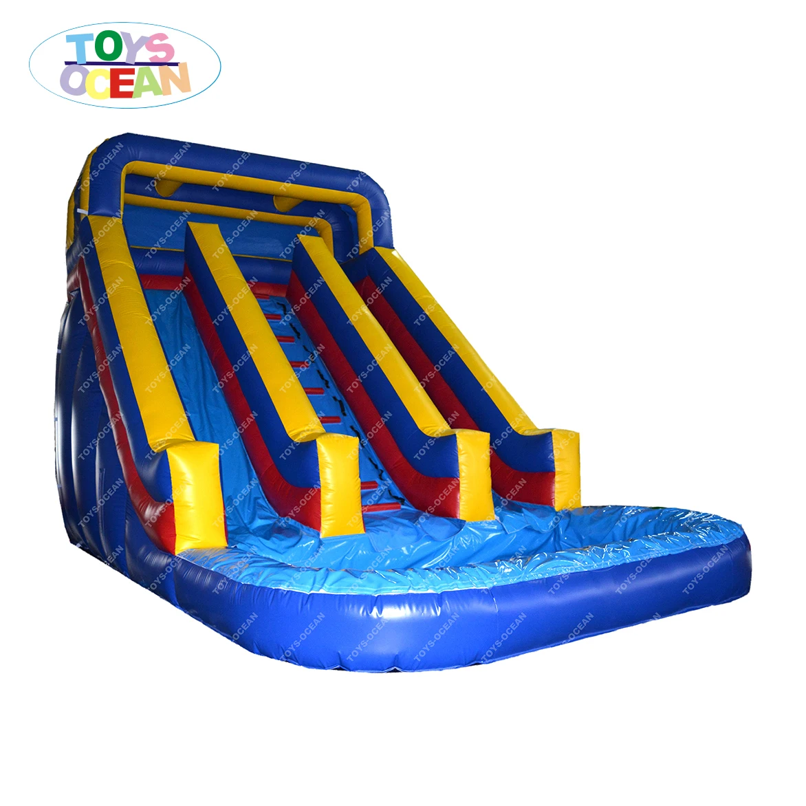 Customized Commercial Pvc Outdoor Large Double Slide Inflatable Water ...