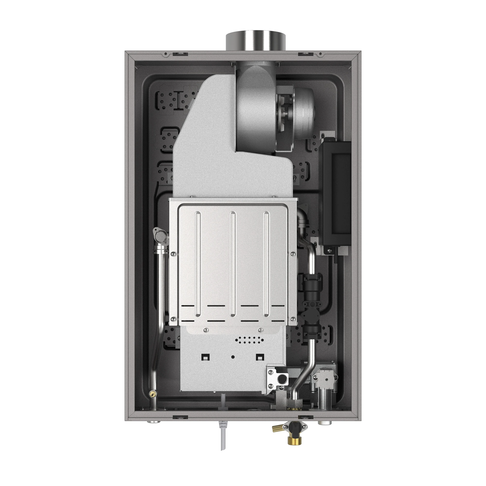 Energy Saving Indoor Safe Wall-Mounted Gas Geyser Dual Vent Sealed ...