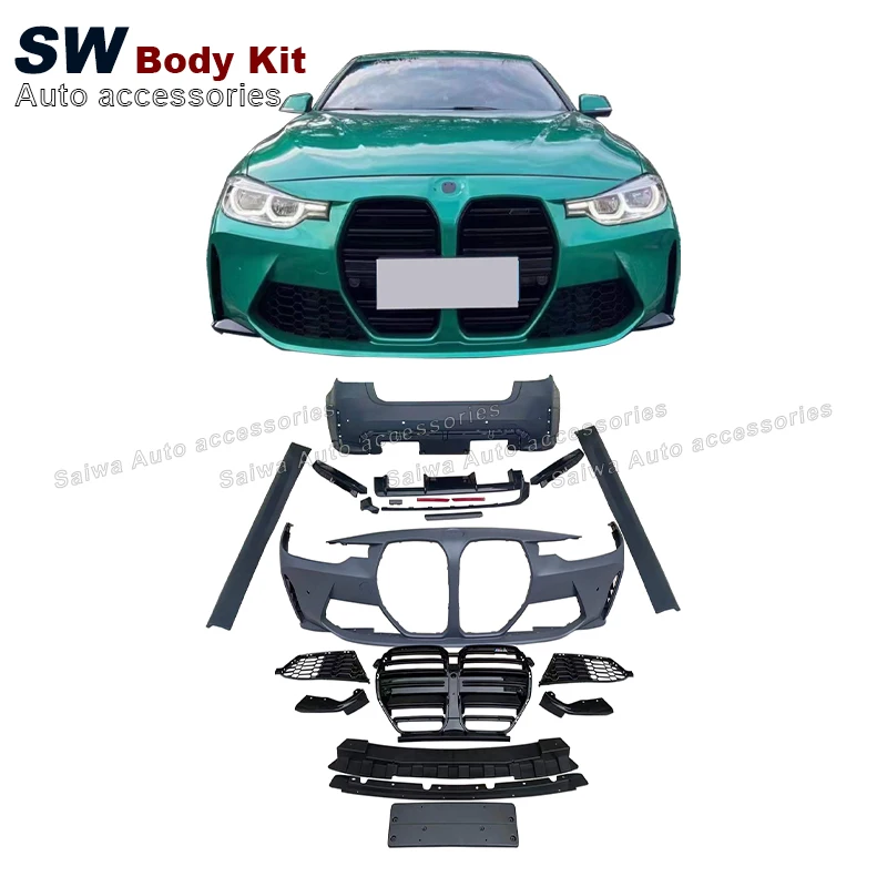 For Bmw 3 Series F30 F35 2013-2019 Upgrade Conversion New M3 Style Body ...