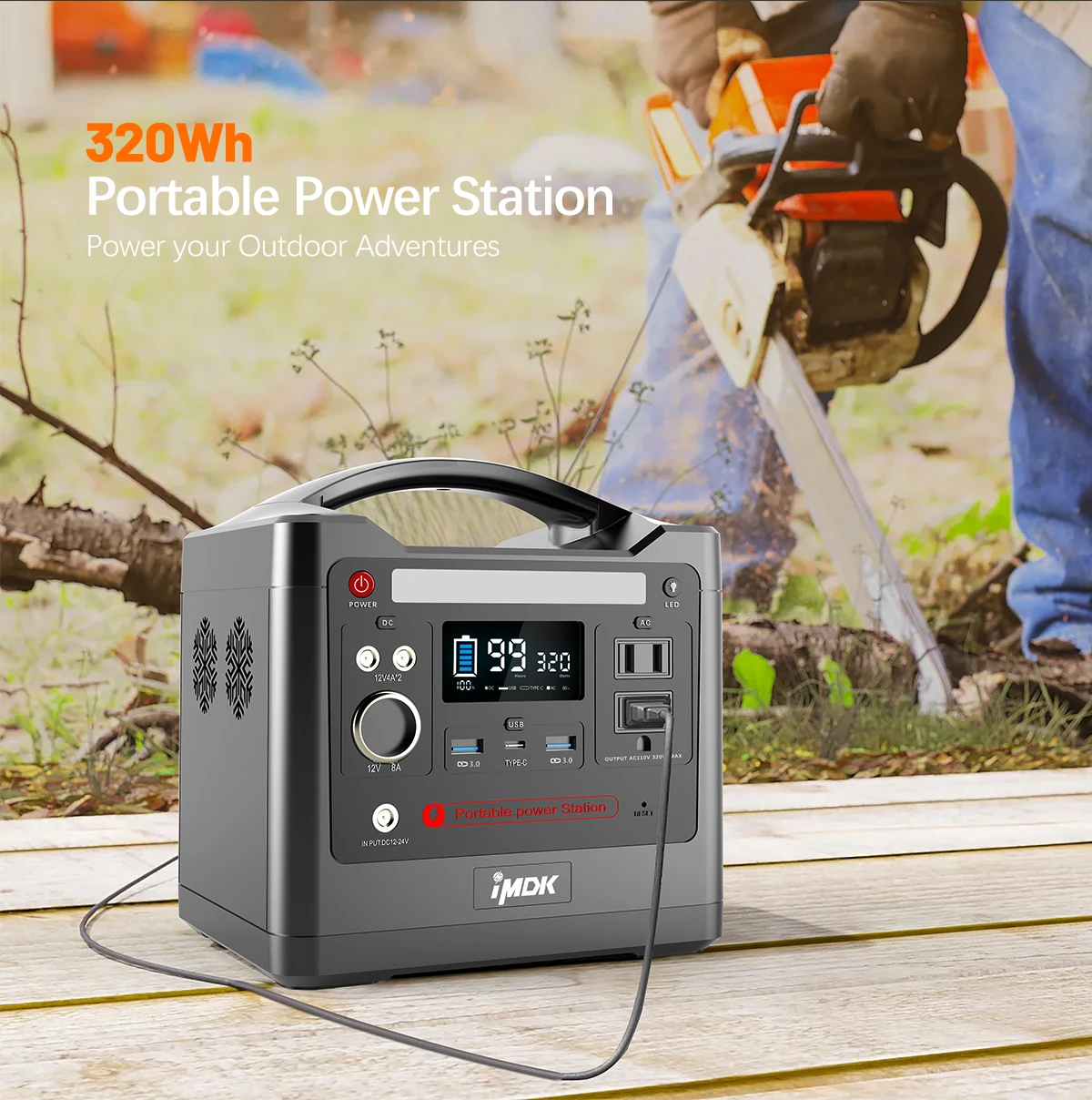 Portable Power Station Easy To Carry Outdoor Backup Portable Emergency ...