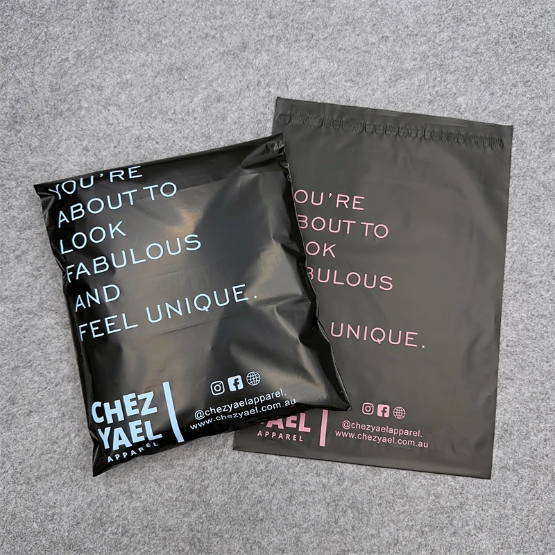 Custom Logo Polymailer Printed Poly Compostable Small Biodegradable ...