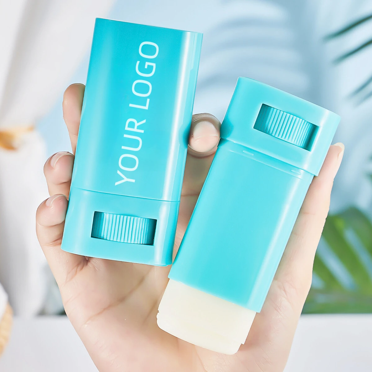 Wholesale 15G White Deodorant Stick Container - Empty PP