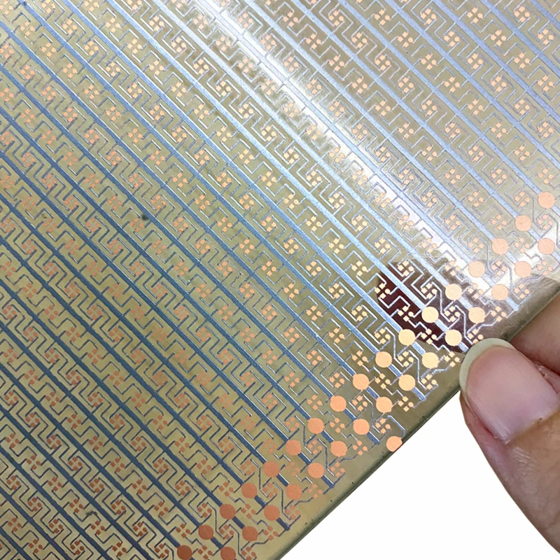 Glass pcb transparent single-sided circuit board for led display custom ...