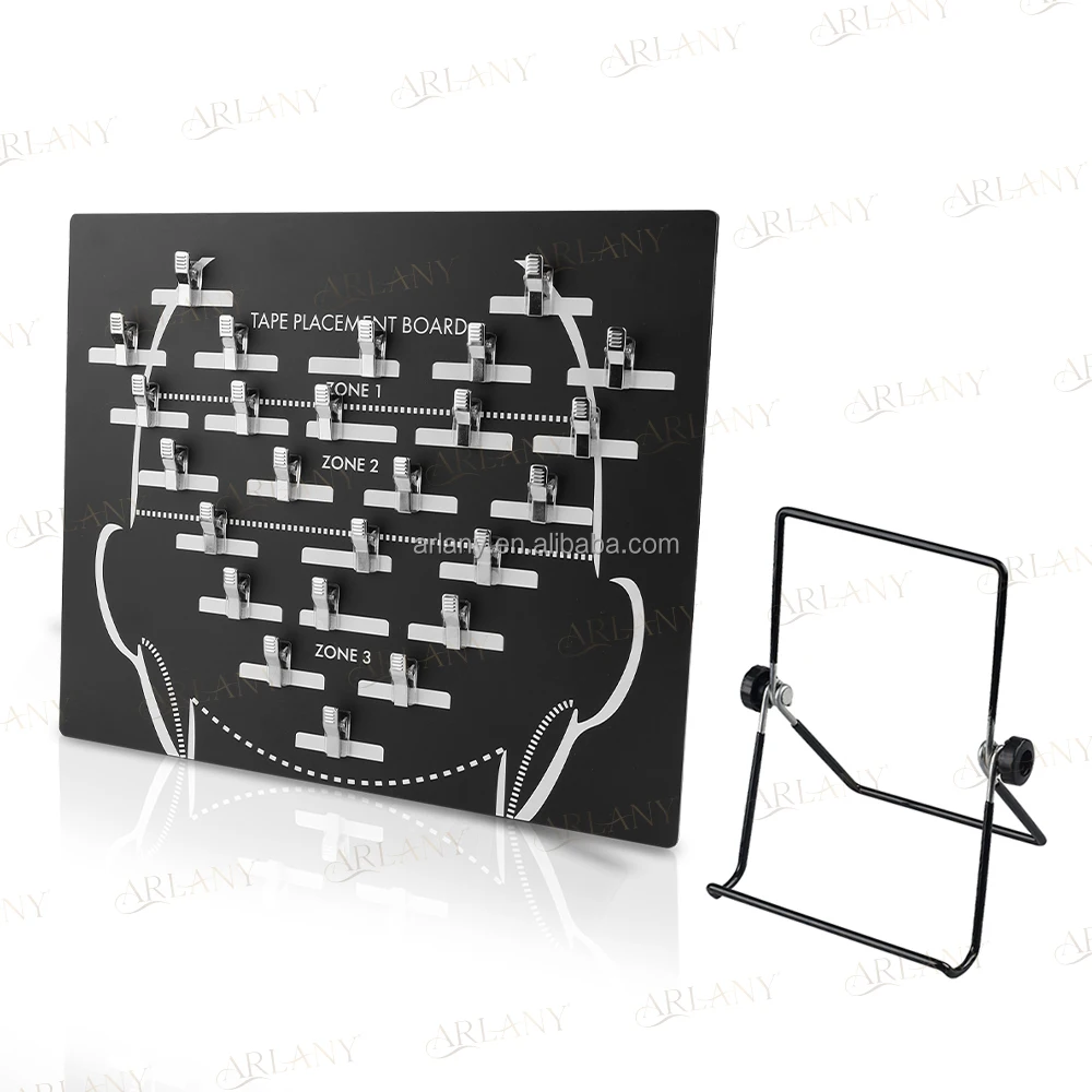 ARLANY Acrylic Hair Extension Placement Board Carrier Hair Extension ...