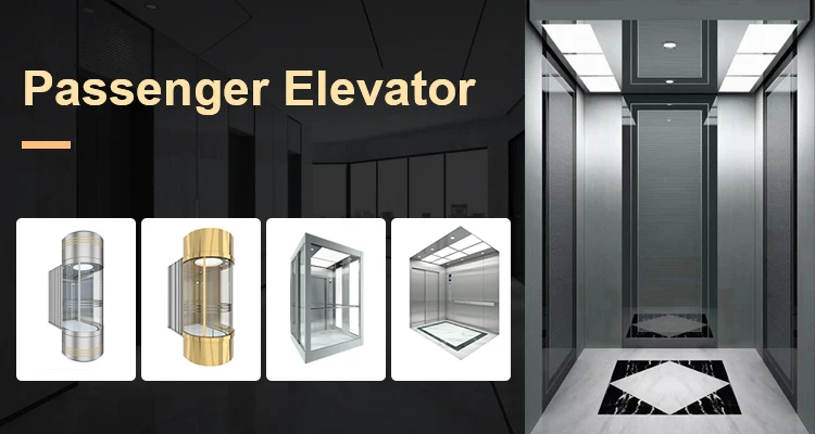 Commercial Low Price Elevator 630kg Residential Lifts 8 Person Nice 3000 Passenger Elevator ...