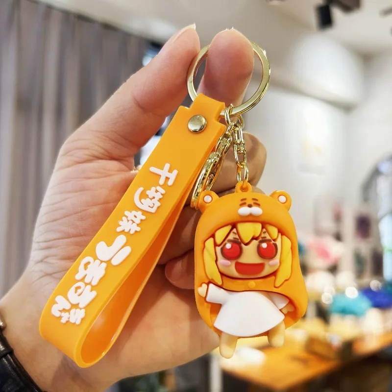 Anime Himouto Umaru Chan Cute Cartoon School Bag Pendant Doll Keychain ...