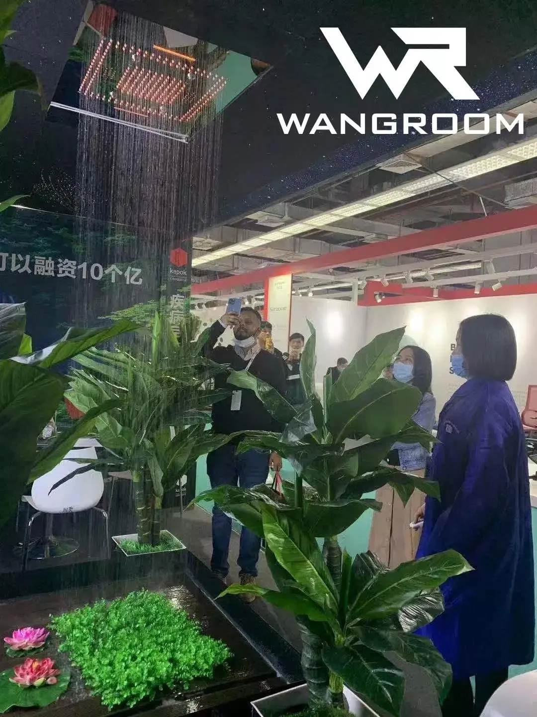 Wr Bathroom Music Shower System Ceiling 16 Inch Led Rain Showerhead 3 ...