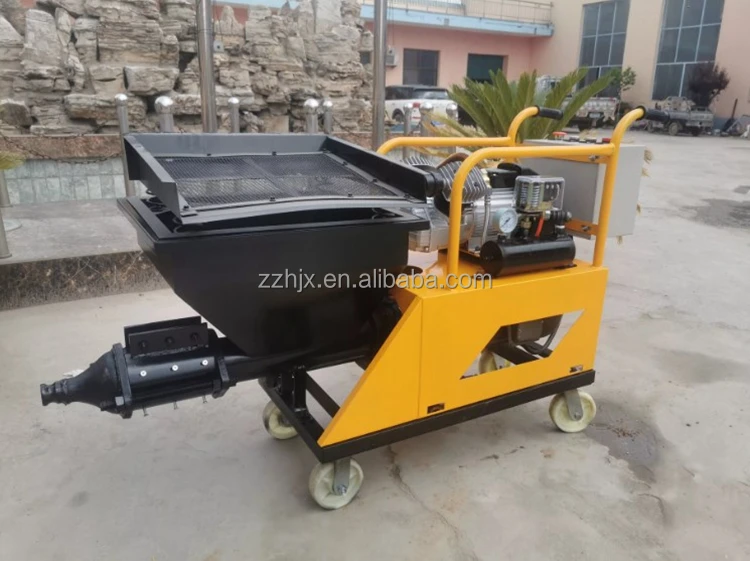 Automation Concrete Stucco Sprayer Cement Mortar Spraying Machine For ...