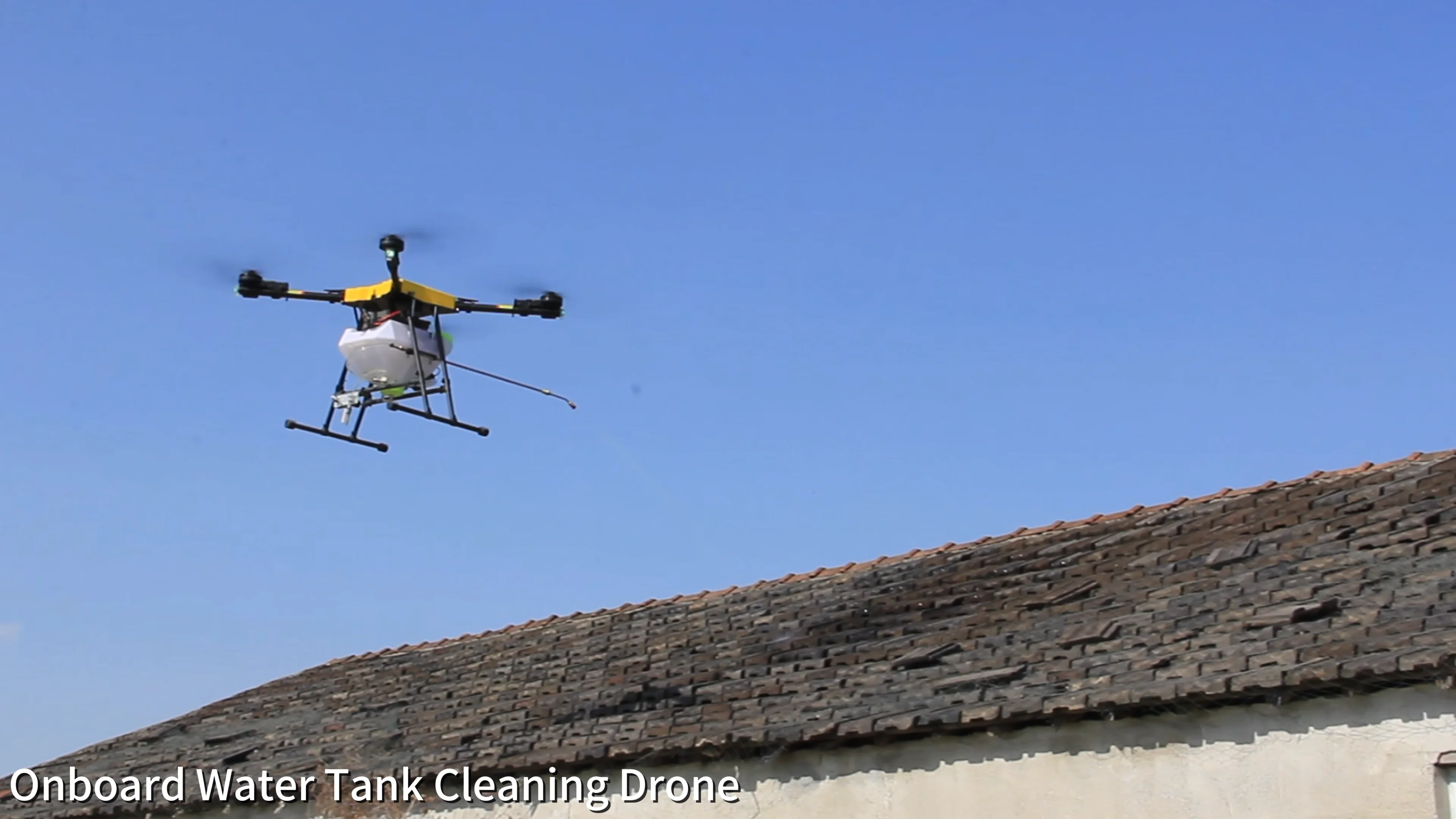 Professional Solar Panel Cleaning Drone High-rise Building Spray ...