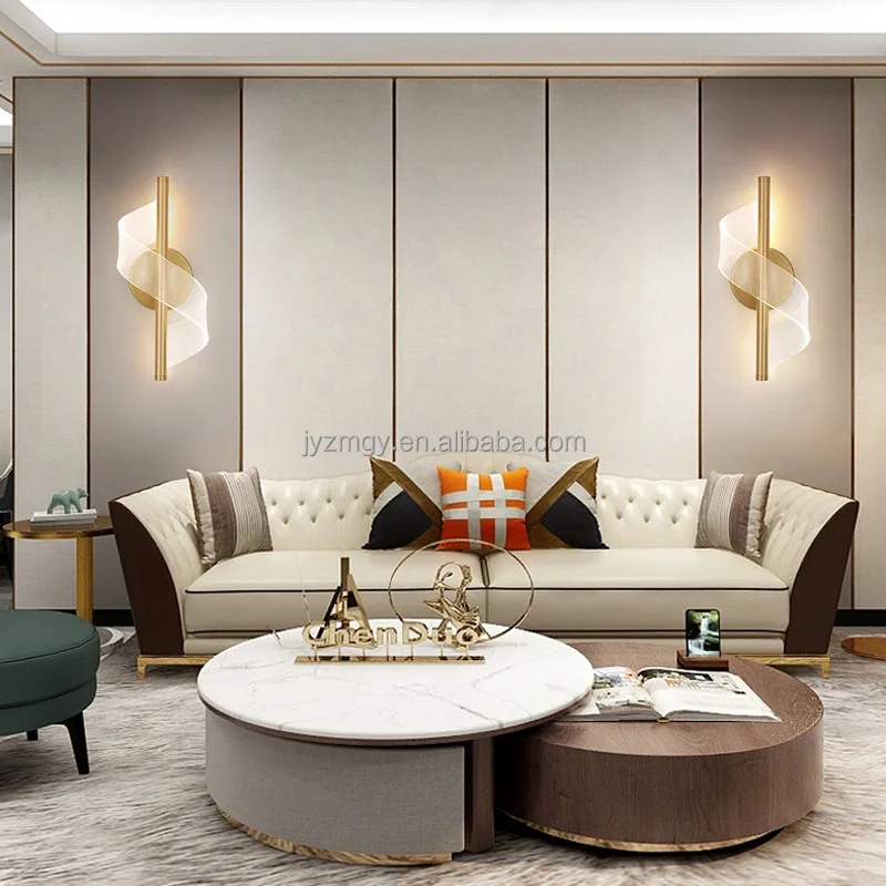 Jylighting Modern Simple Luxury Transparent Wall Lamp Acrylic Metal ...