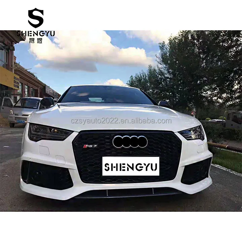 Body Kit Include Car Bumper Rear Diffuser Spoiler For Audi A7 2016-2018 ...