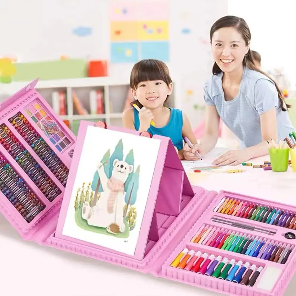 Kids Coloring Drawing Art Sets - 208 Pcs for Creativity
