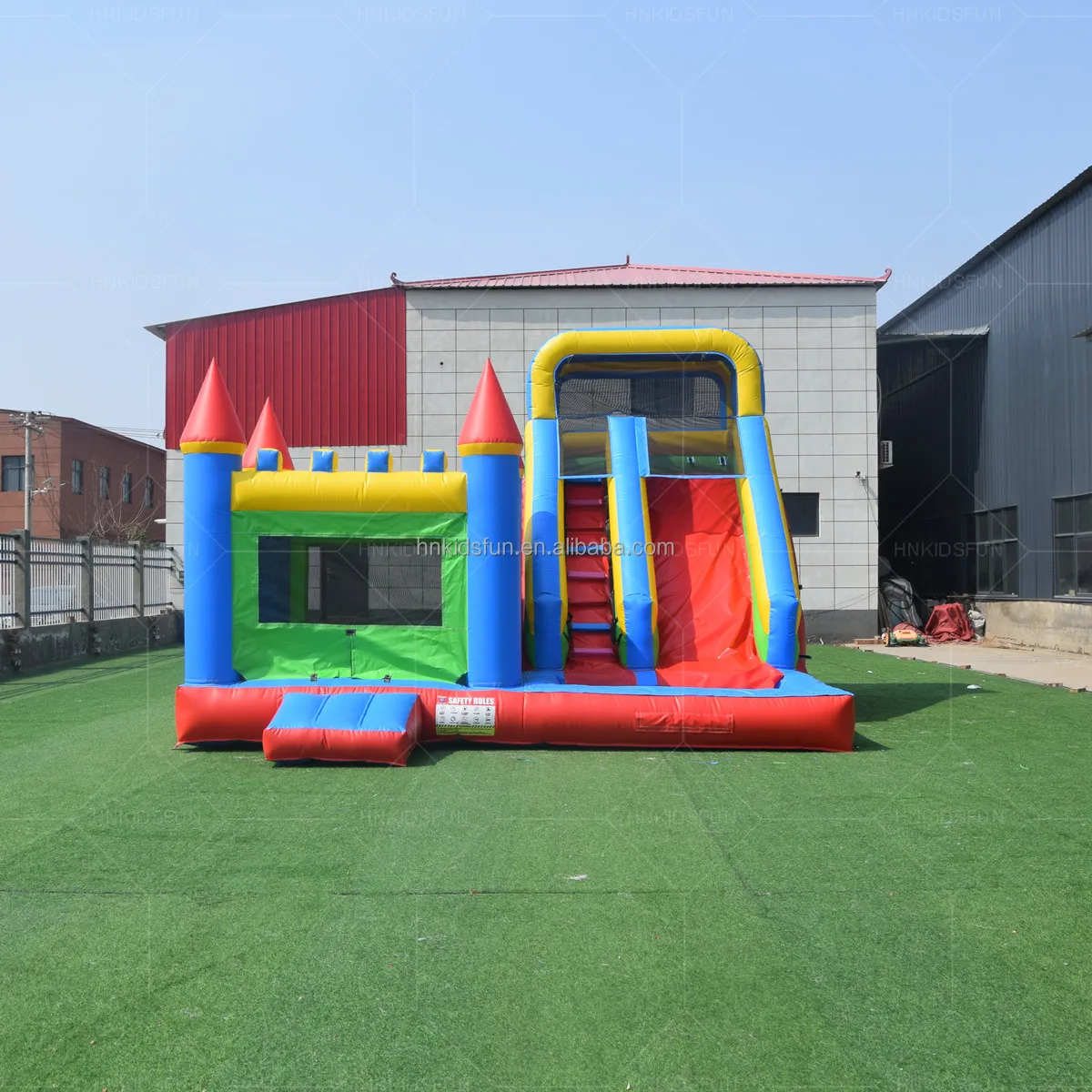 Outdoor Adult Commercial Moonwalk Water Jumper Bouncer Slide Combo with ...