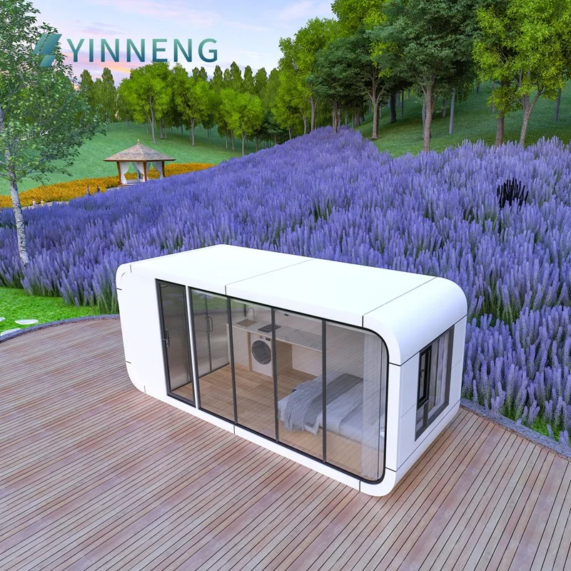 Prefab Modular Office Cabin - Soundproof Workspace with AC & High Speed ...