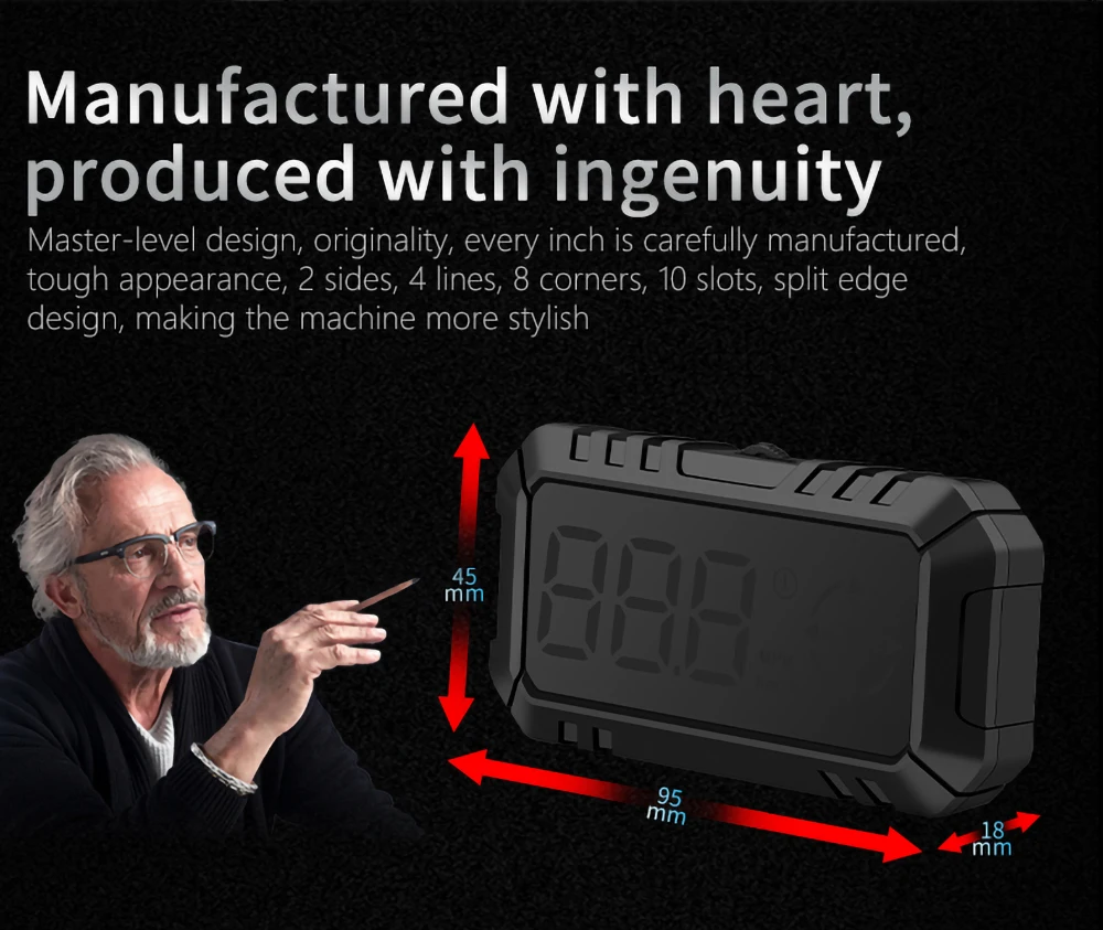 Car HUD Displays Speed Head up Display Outdoor Off-road Speed Guide ...