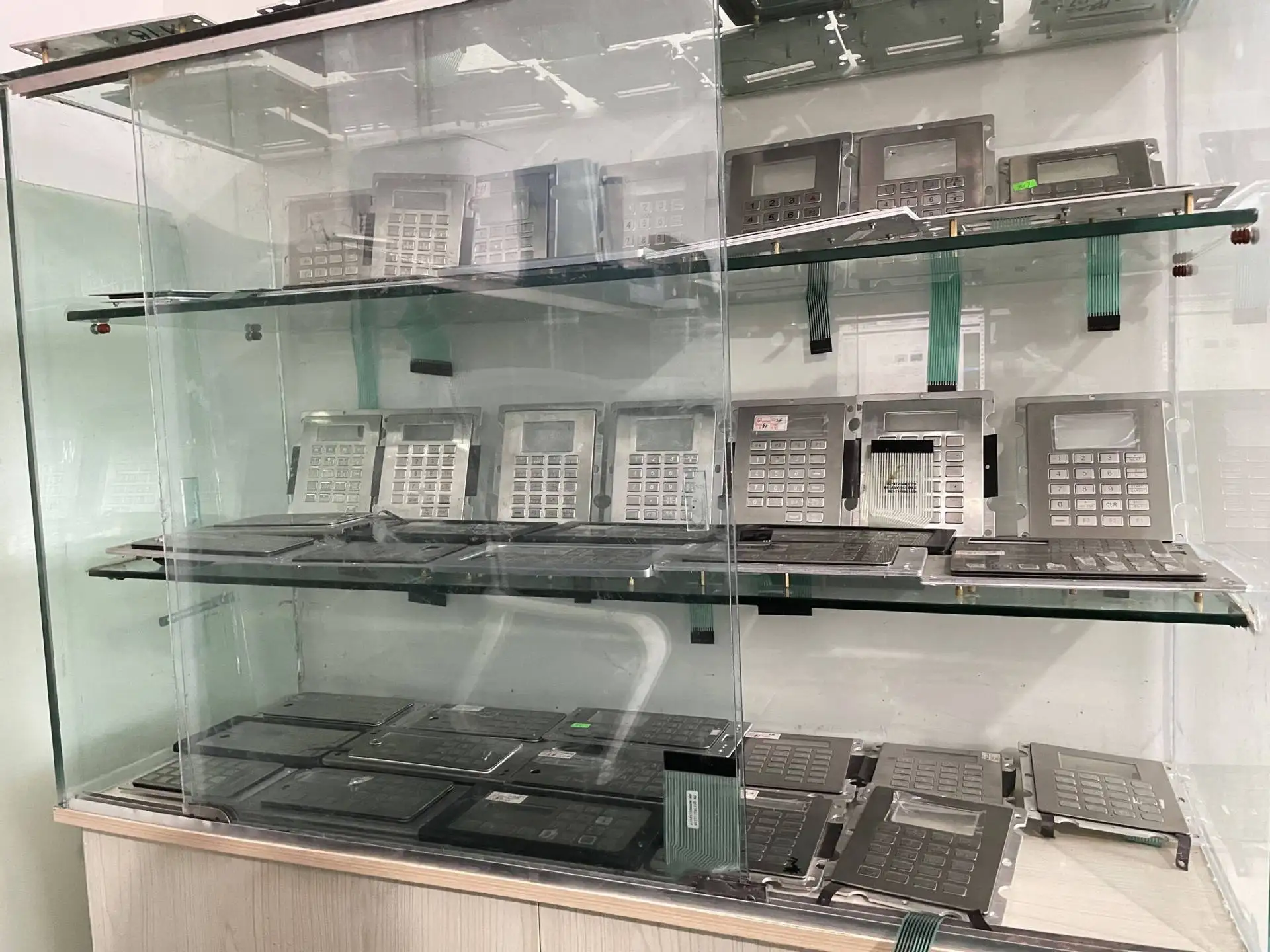 67 Keys Ip65 Kiosk Stainless Steel Rugged Metallic Keyboard Industrial ...