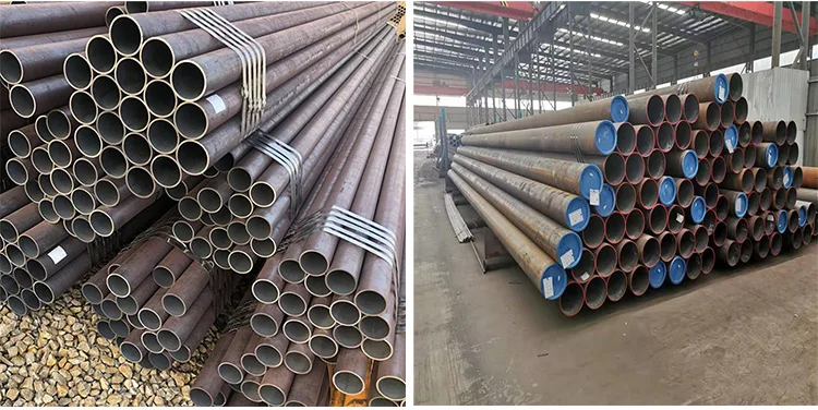 Astm Api 5l Gr B A134 A106 A53 Sch 40 Black Ms Iron Pipe Hot Rolled ...