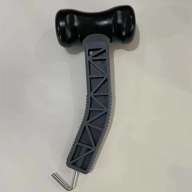 Outdoor Revolution Curved Dual Angle Rubber Mallet with Peg Pull Hammer ...