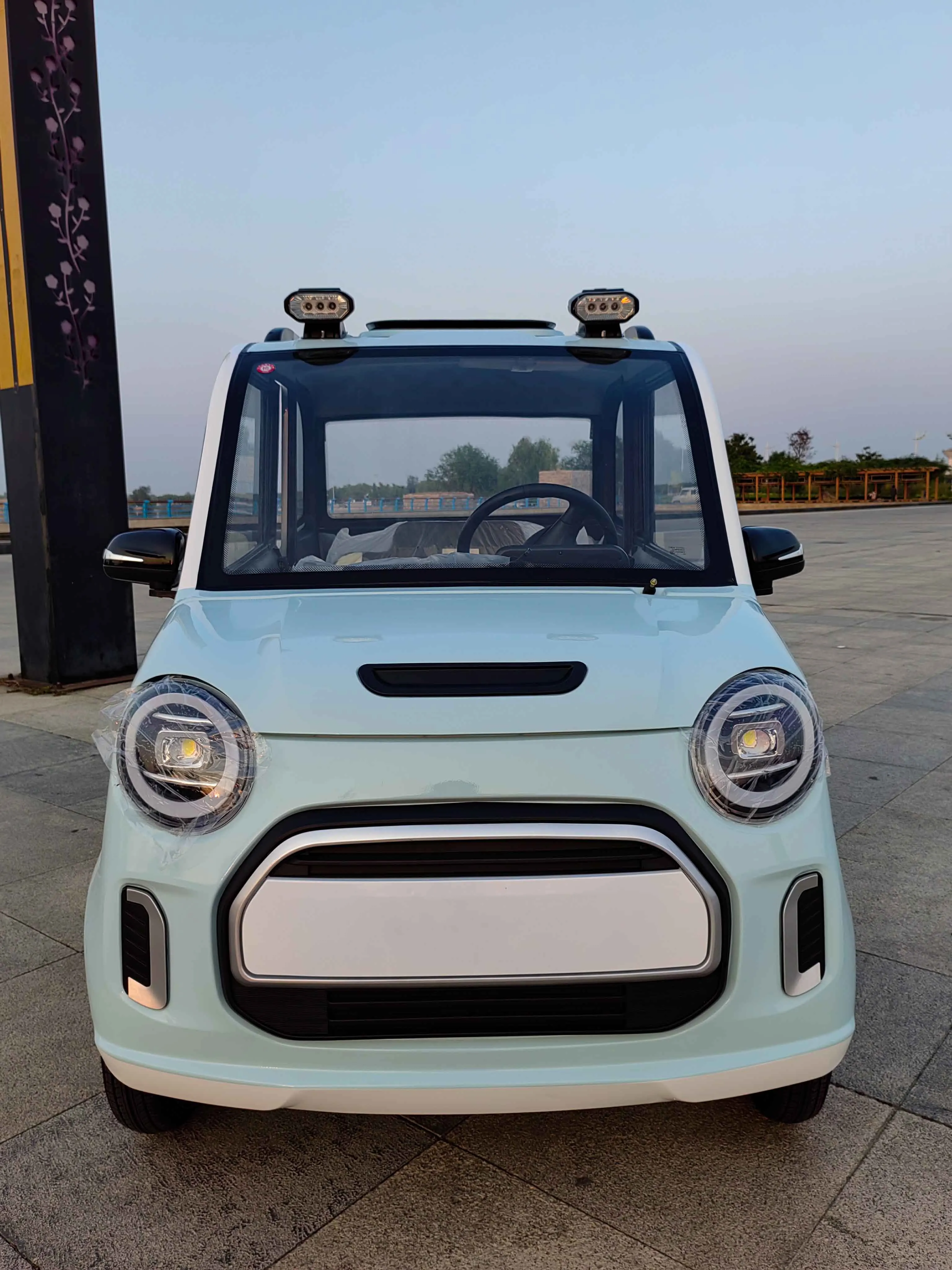 Without Driving Licence / Right Hand Drive Ecar Small Electric Car New ...