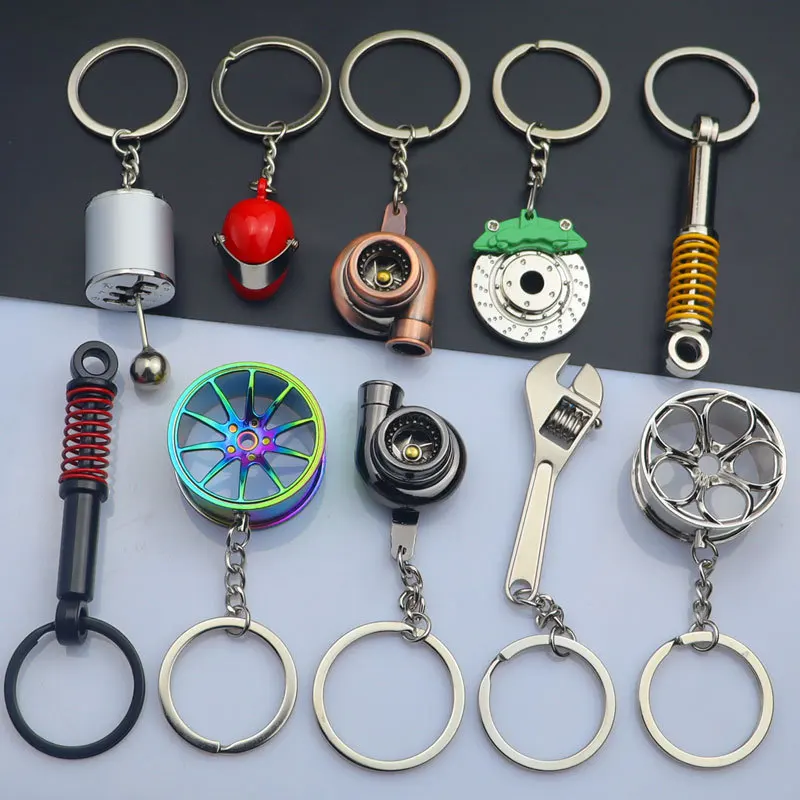 Free Sample Customized Metal Car Gear Box Gear Shifter Keychain