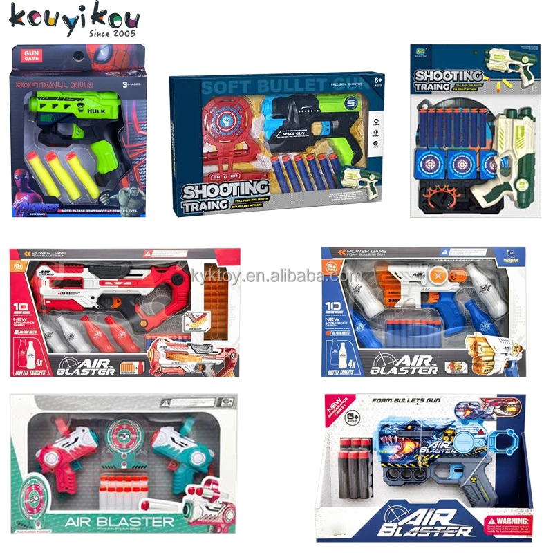 Kouyikou M416 Nylon Electric Soft Bullet Toys For Boys Outdoor Field Activity Foam Bullet Hand ...