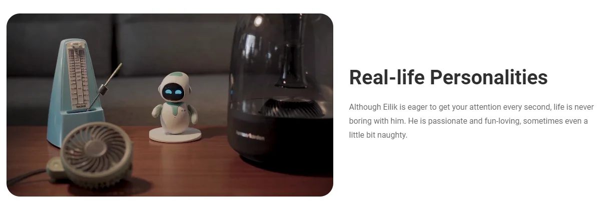 Eilik An Robot Pets For Kids And Adults Your Perfect Interactive ...