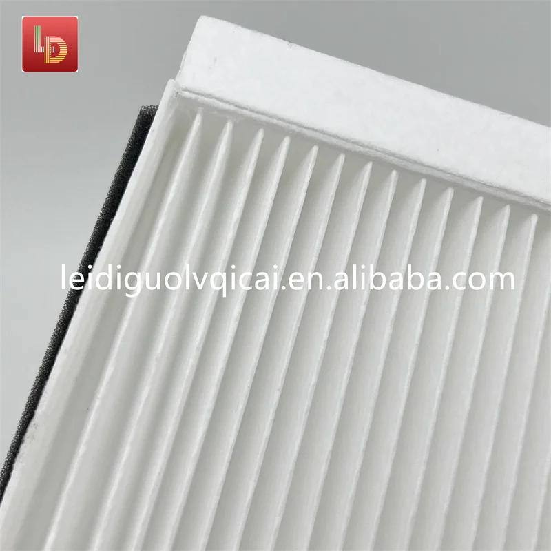 Frameless Polyester Fiber Air Conditioning Filter For Construction ...