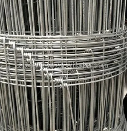 Durable Hot Dipped Galvanized Hinge Joint Woven Wire Mesh