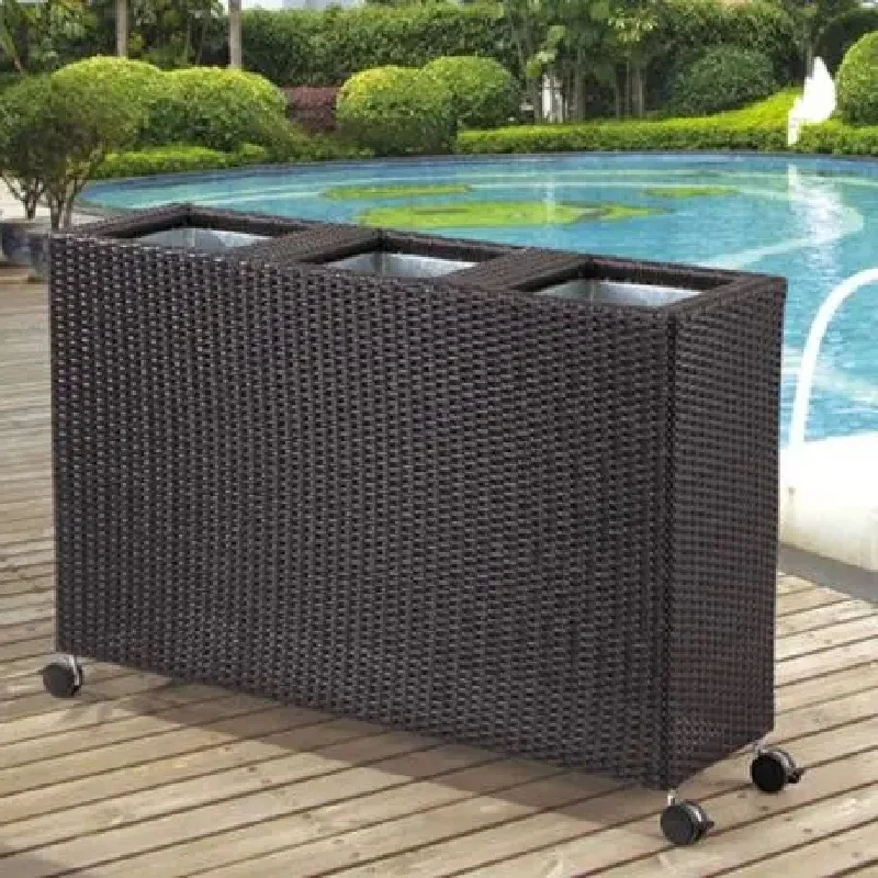 Xinmao Outdoor Flower Pot Rattan Plant Pot Indoor Greenhouse ...