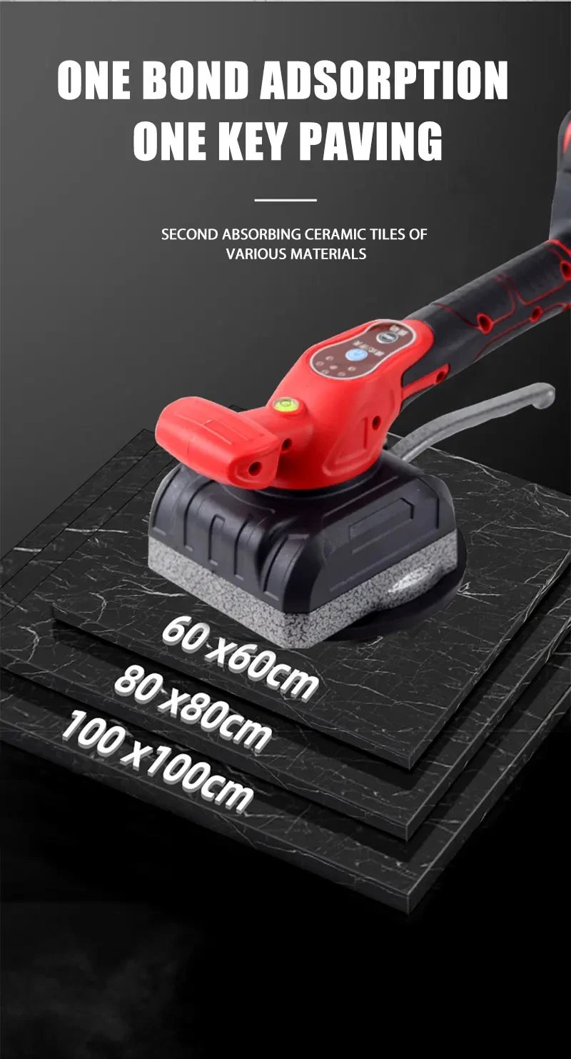 21v Battery Laying Vibration Tile Leveling Power Cordless Tools Tiling ...