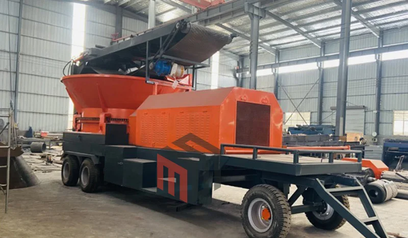 Portable Big Diameter Tree Roots Log Wood Tub Grinder Industrial ...