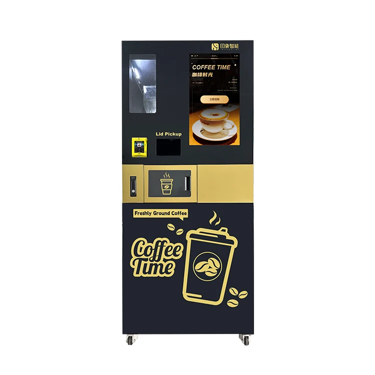 IMT coffee automatic vending machine with Interactive Touchscreen ...