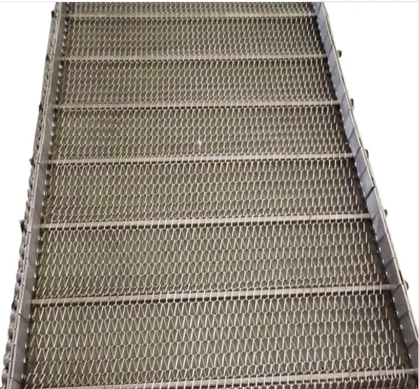 Balanced Annealing Lehr Wire Net Conveyor Belt Stainless Steel Frame ...